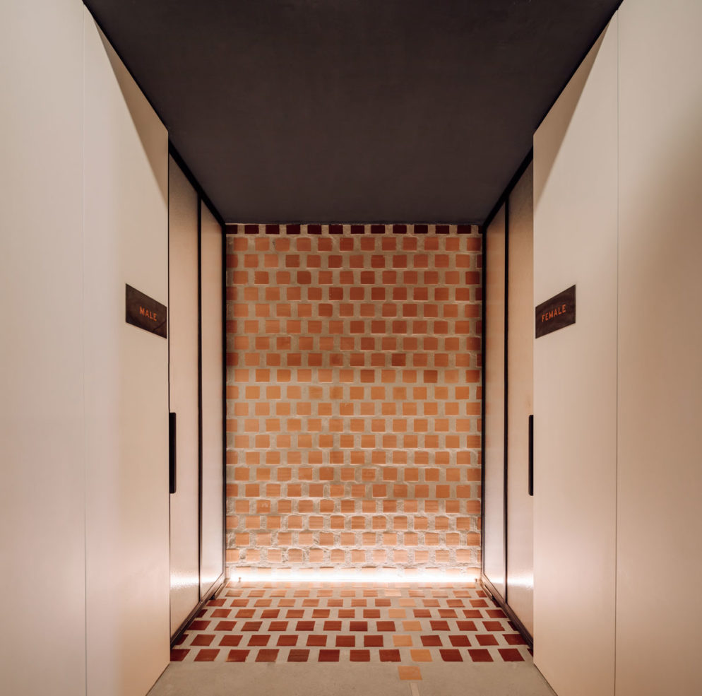Sandstone and terracotta add earthiness to this Lisbon wellness club ...