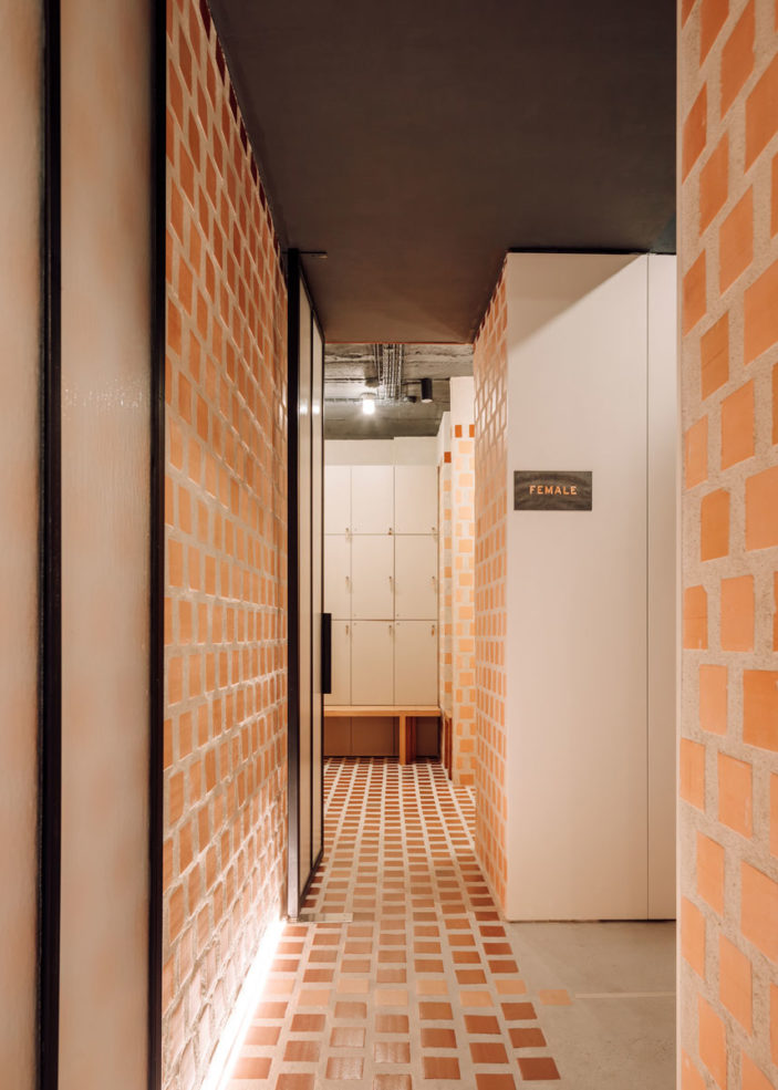 Sandstone and terracotta add earthiness to this Lisbon wellness club ...