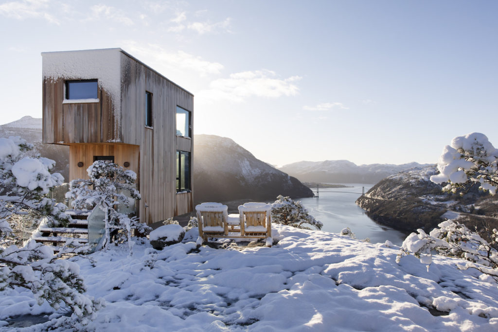 Fjord views stretch for miles at these timber lodges in southwest ...