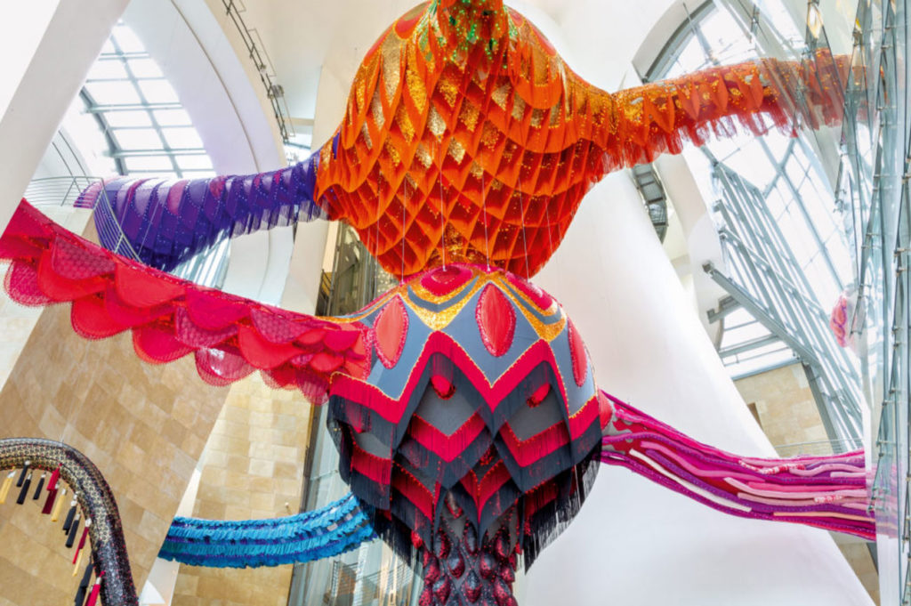 12 female fibre artists transforming space through textiles