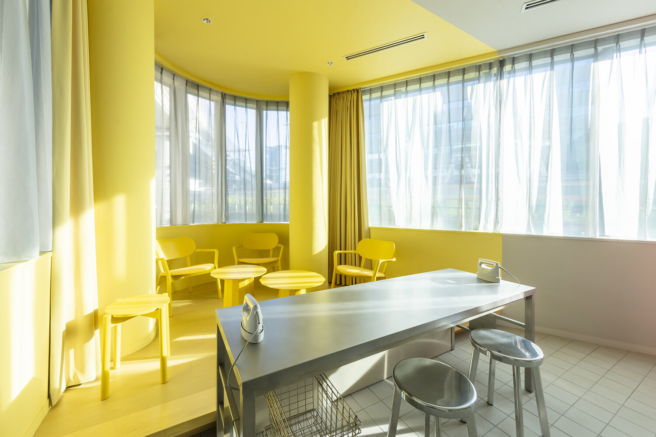 Interiors of Tokyo's Toggle Hotel pack a colourful punch
