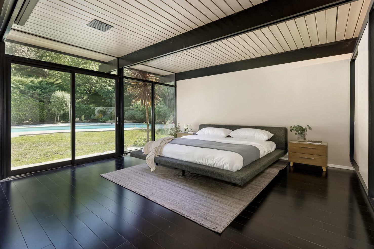 Halsey lists her midcentury modern home in LA’s Sherman Oaks