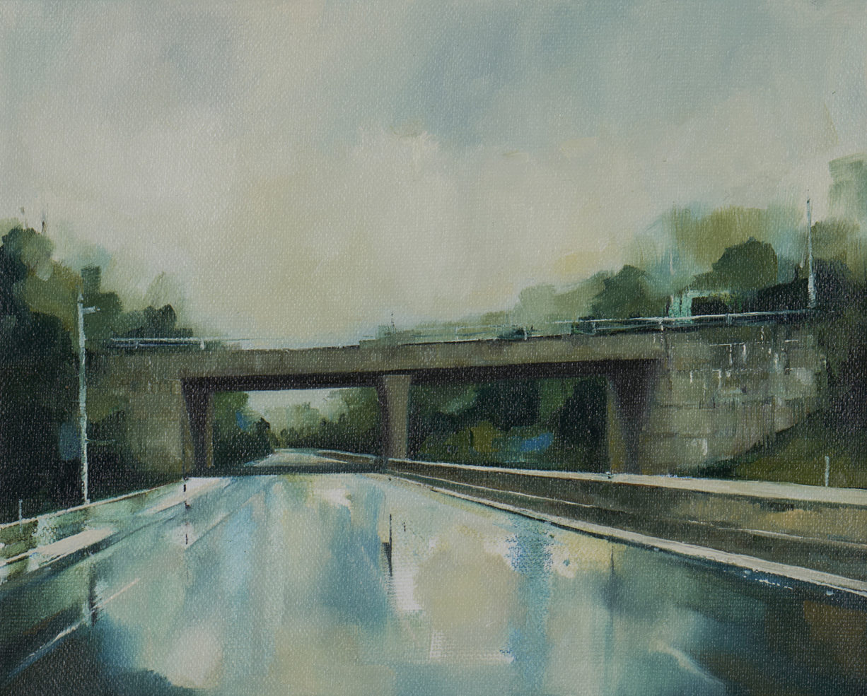 Jen Orpin paints Britain's motorways - The Spaces