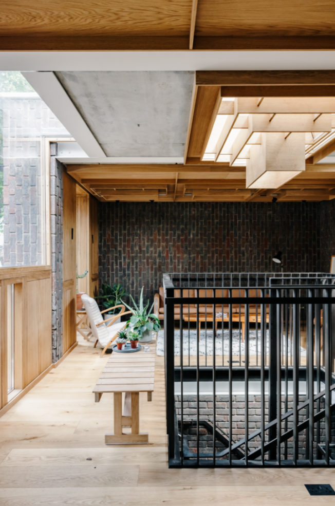 Satish Jassal Architects transforms London garage plot into a secluded ...