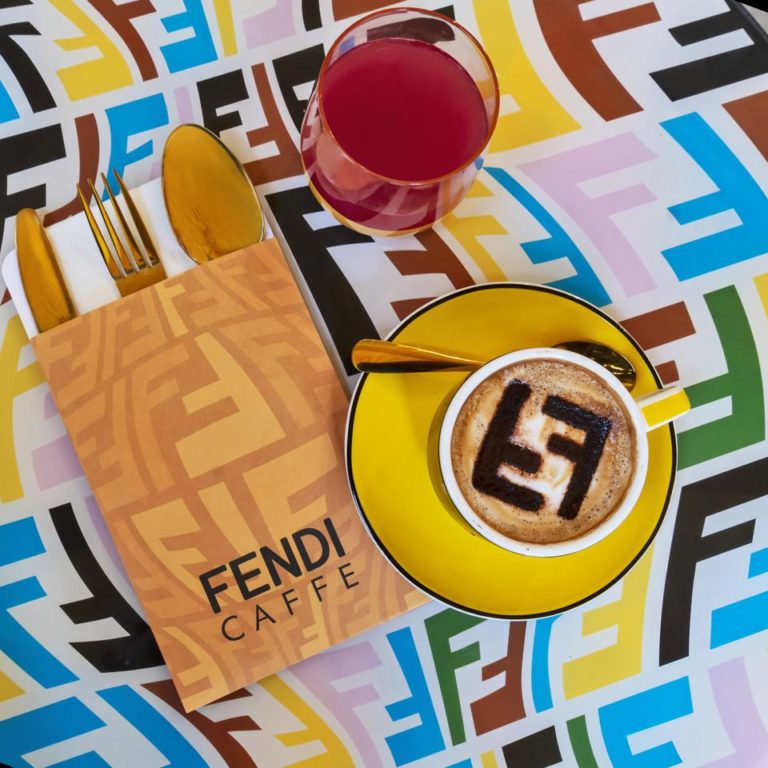 Fendi’s Miami cafe is awash in swirling colour - The Spaces
