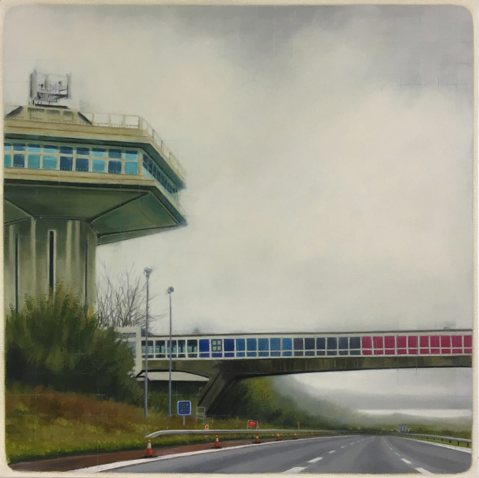Jen Orpin paints Britain's motorways - The Spaces