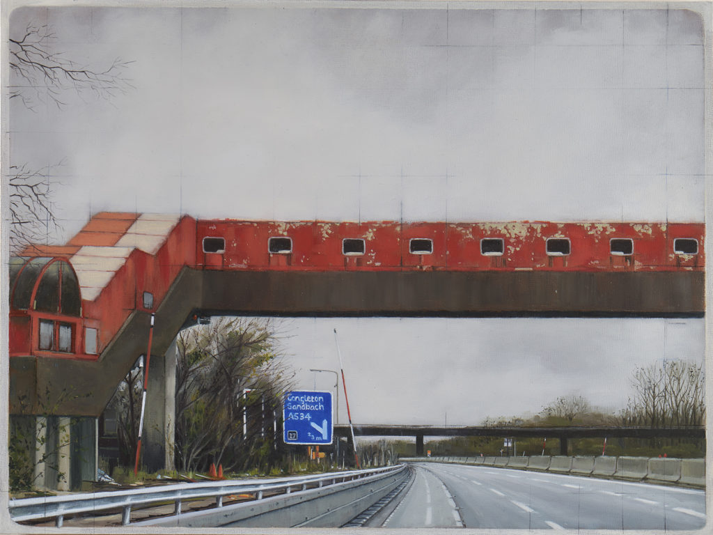 Jen Orpin paints Britain's motorways - The Spaces