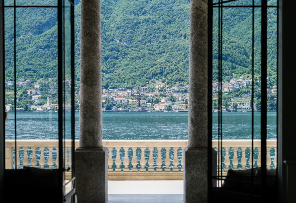 Villa Lario gives classic lakeside architecture a contemporary spin