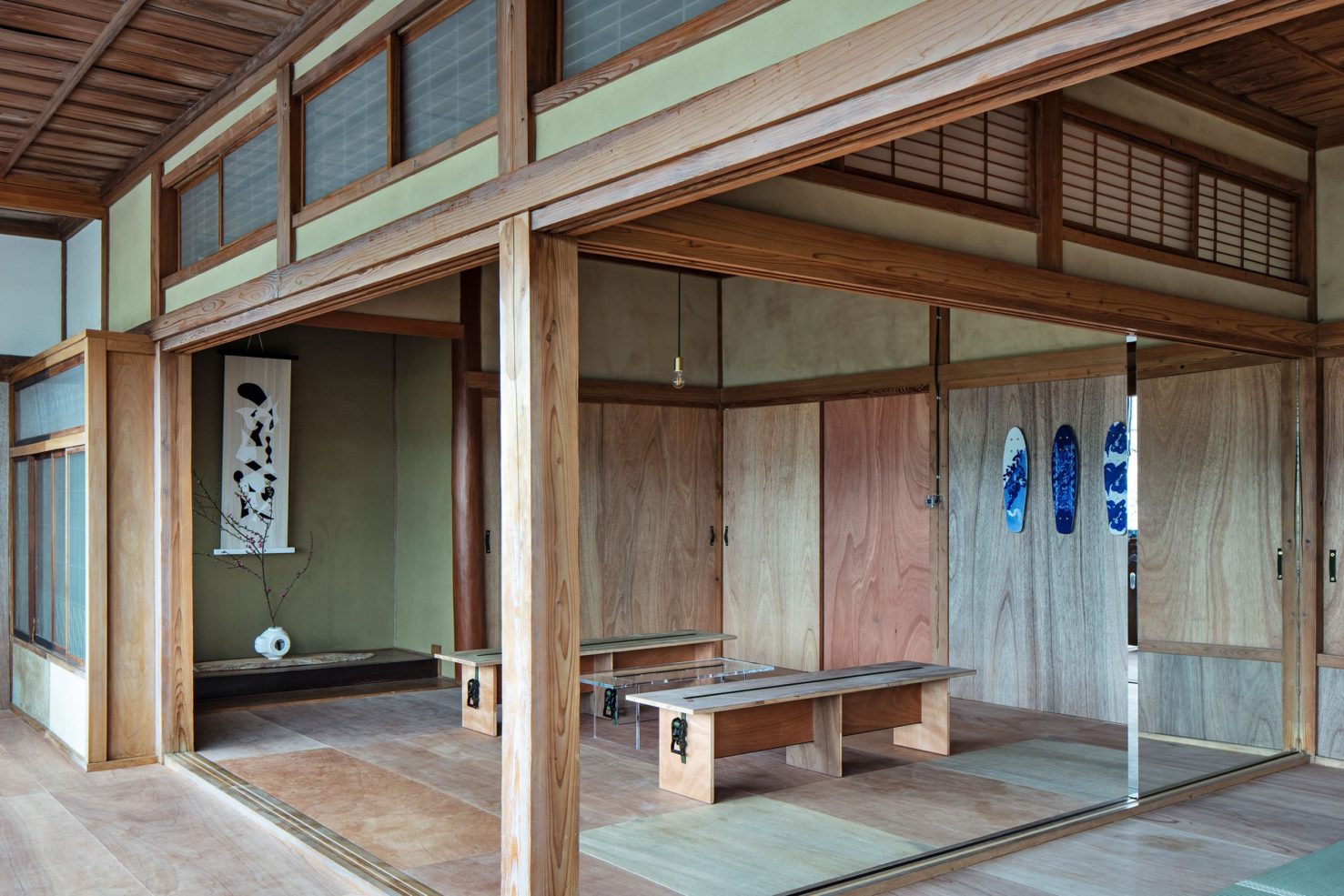 A heritage house in Japan begins a new life as a ceramics showroom