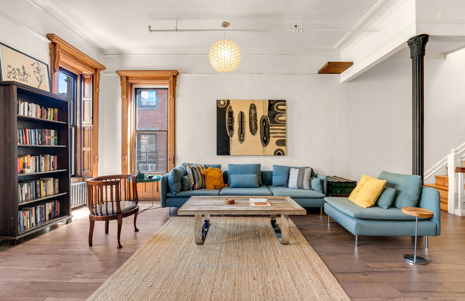 A ‘bookend’ brownstone lists for $4.3m in Harlem - The Spaces