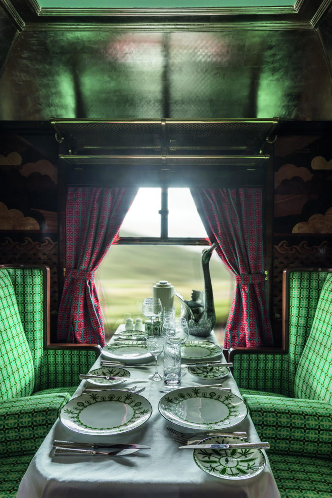All aboard! Wes Anderson’s train carriage celebrates the golden age of ...