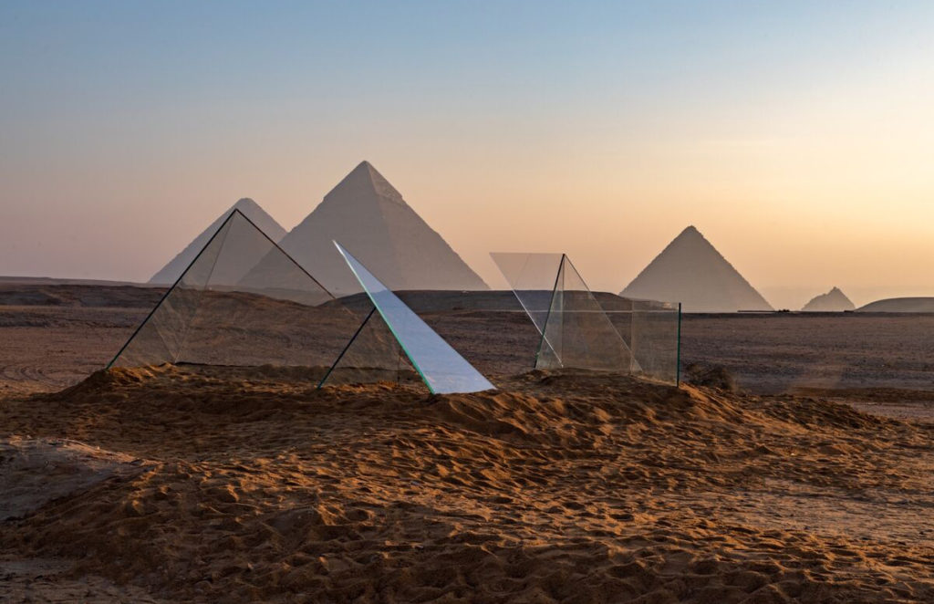 Contemporary art pops up at the Pyramids of Giza - The Spaces