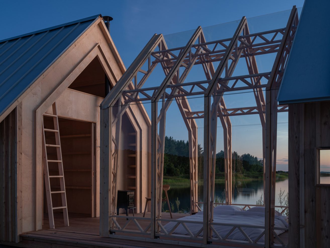 Cabin Anna is a shapeshifting Dutch retreat that slides into new ...