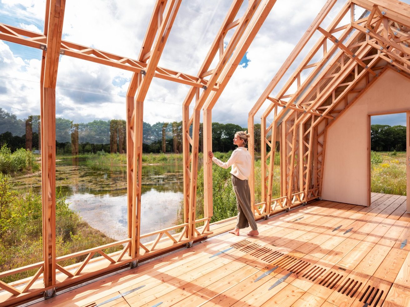 Cabin Anna is a shapeshifting Dutch retreat that slides into new ...