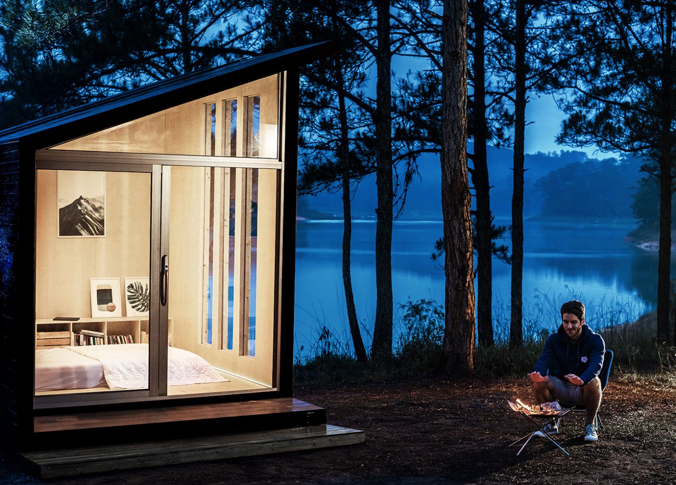 Work from home becomes work from the wilderness with this plug-and-play ...