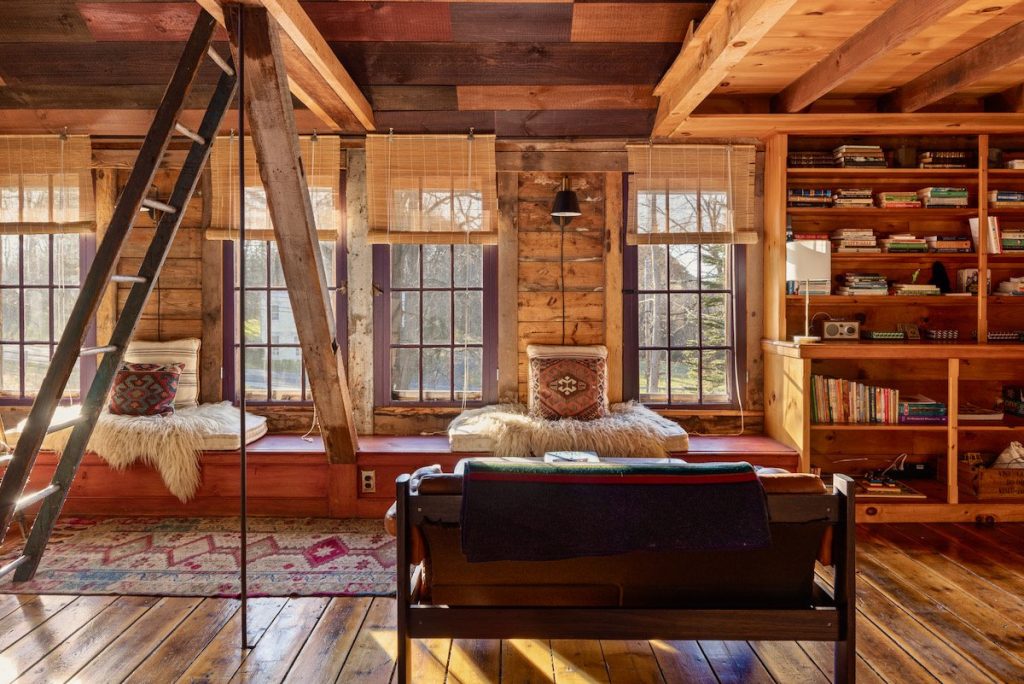 Inside a rustic 1800s barn for sale in the Hudson Valley - The Spaces