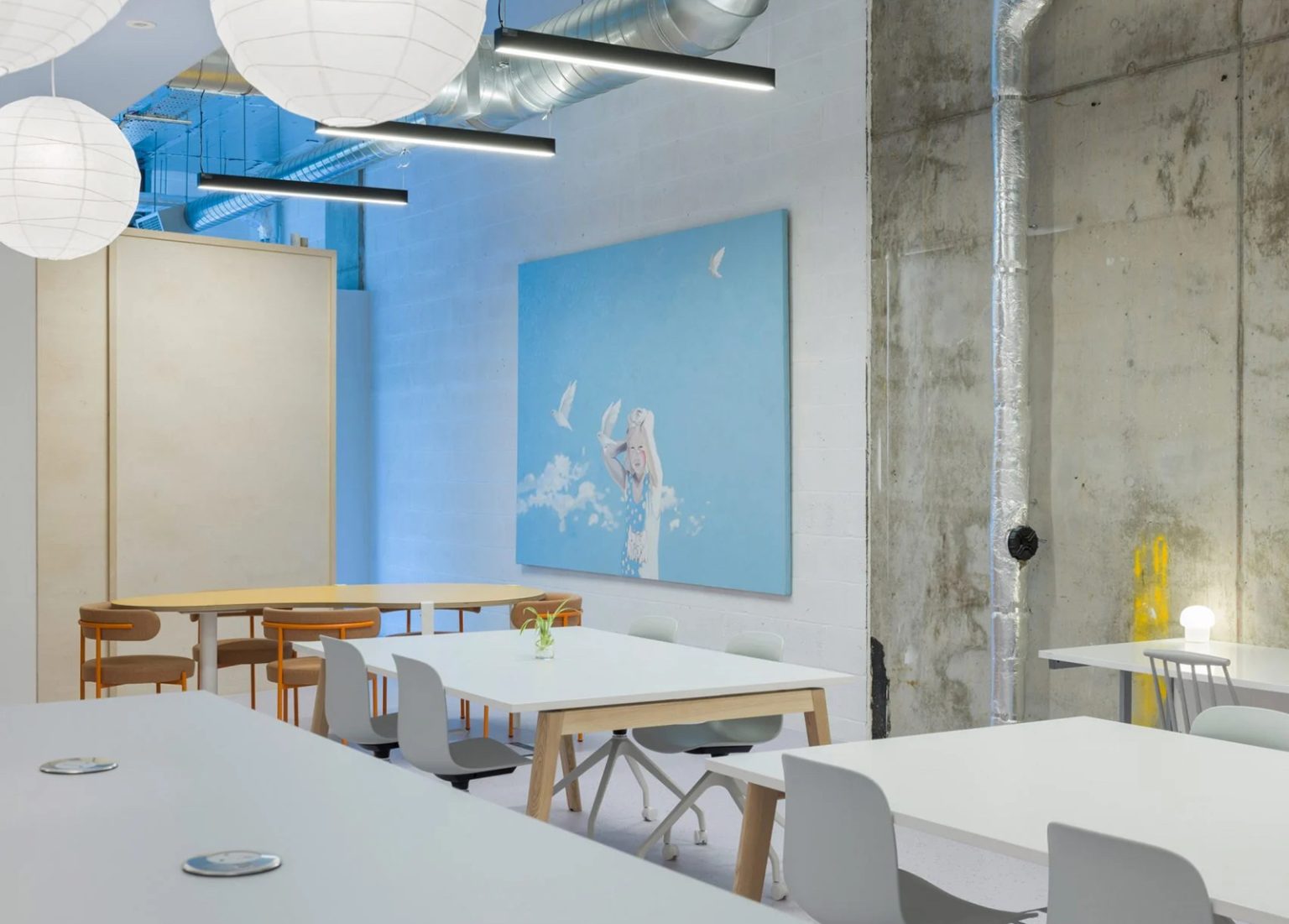 Coworking space ARC Club balances form and function in London’s ...