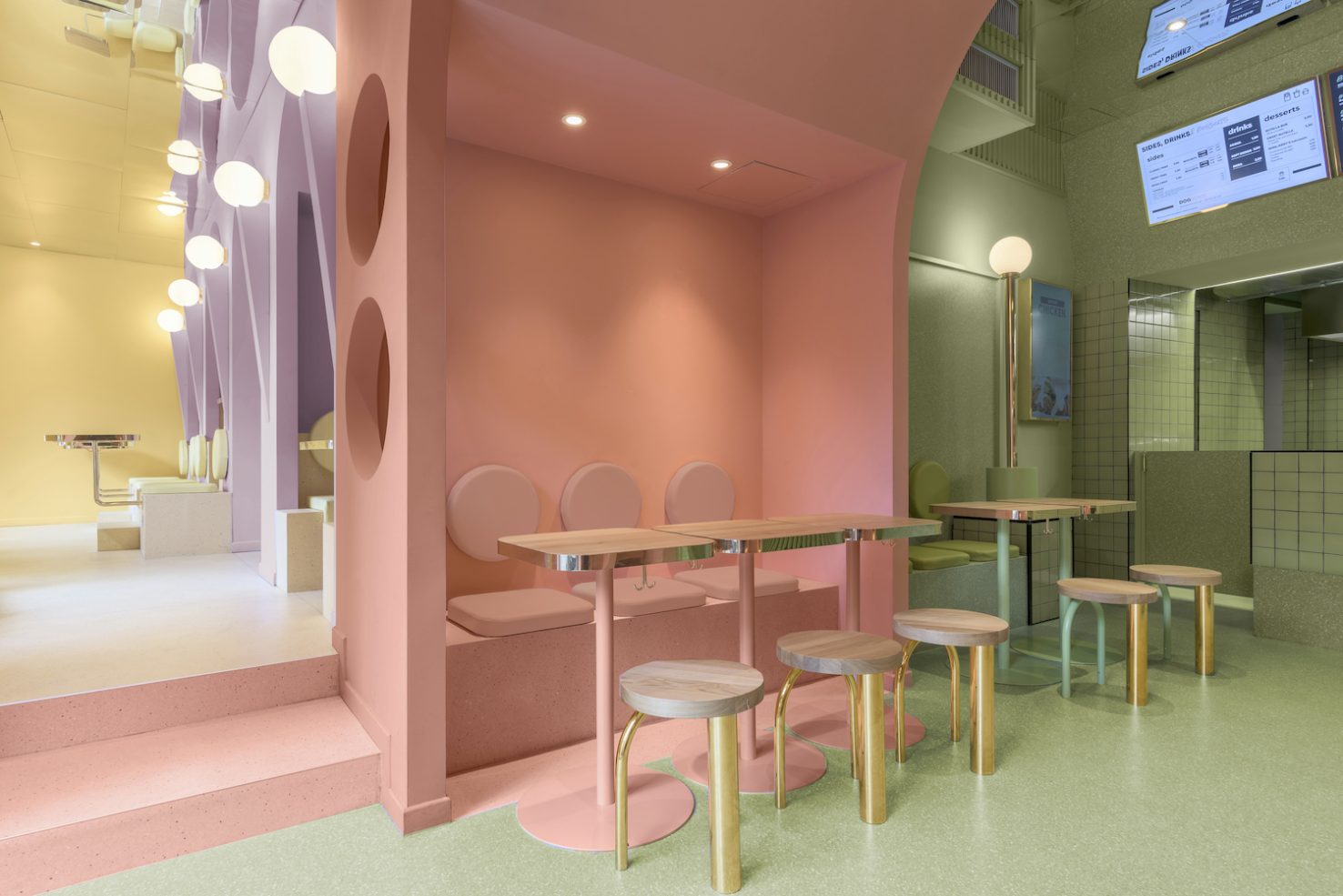 Milan’s burger bar pioneers the ‘swimming pool aesthetic’ - The Spaces