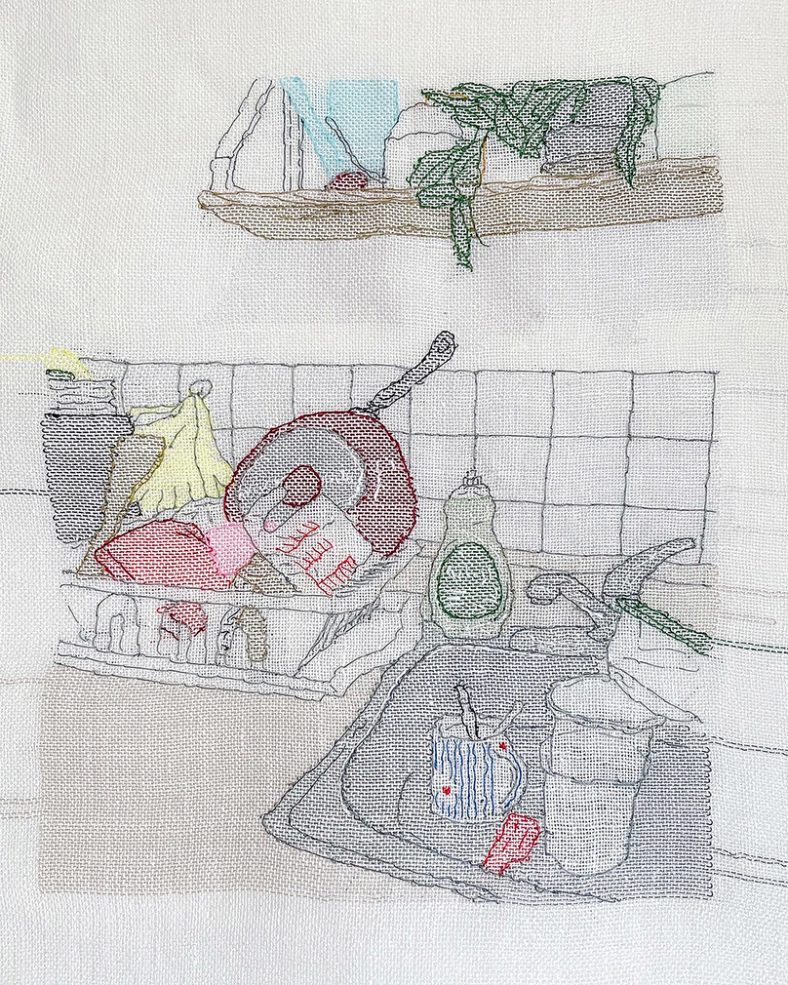 Toronto artist Elycia SFA turns domestic spaces into intimate textiles ...