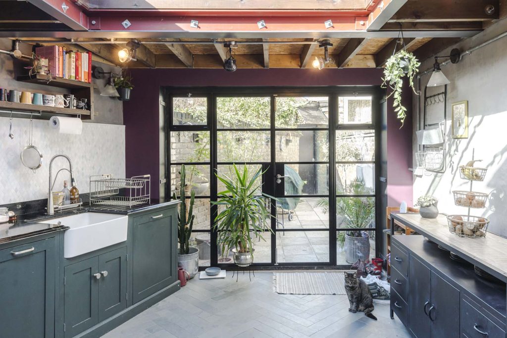 Converted coach house is a light-filled industrial living space in ...