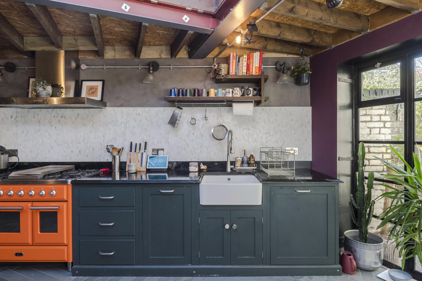 Converted coach house is a light-filled industrial living space in ...