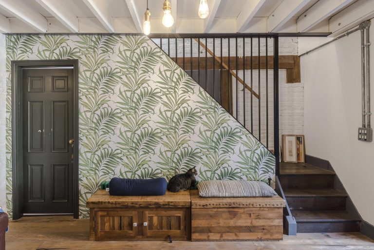 Converted coach house is a light-filled industrial living space in ...