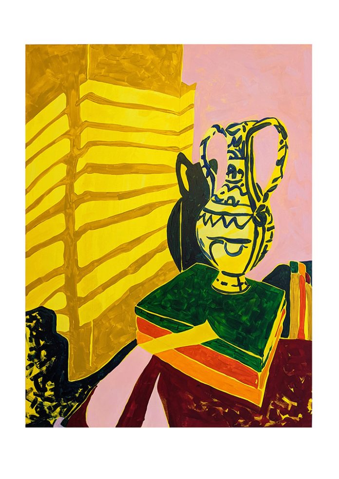 Artist Elizabeth Power captures domestic drama in her colourful ...