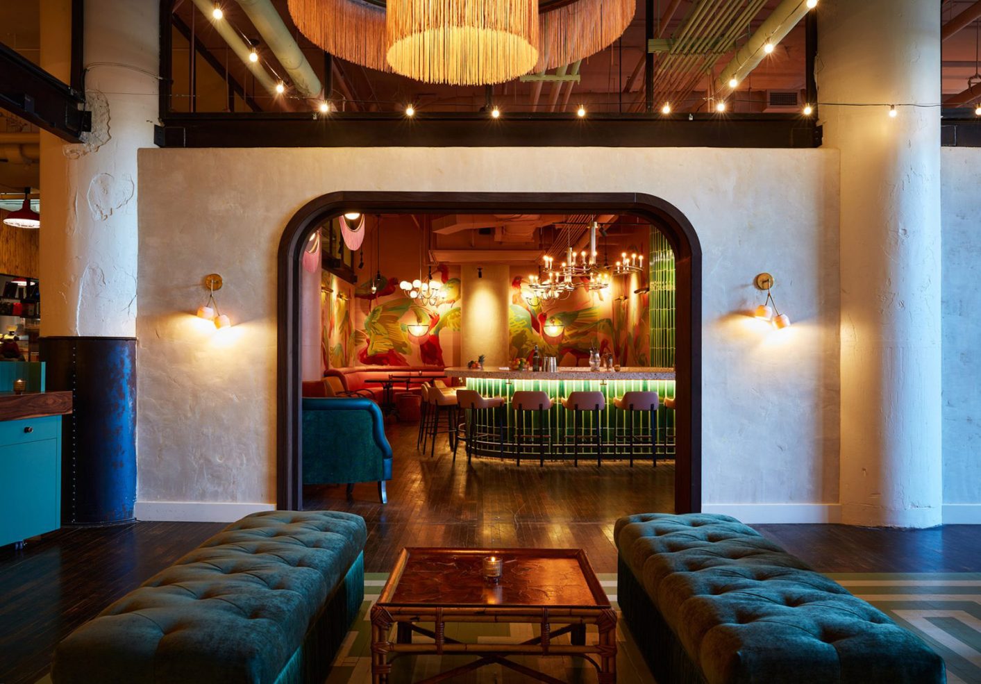 Atlanta’s Atrium bar is a tropical wonderland of birds and plants - The ...