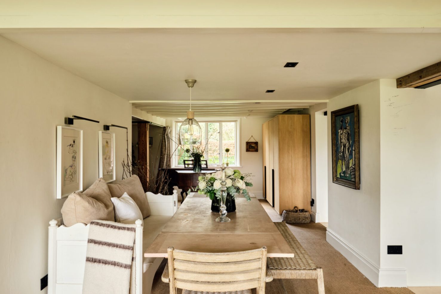 Renovated 17th-century Cheshire cottage marries modernity with country ...