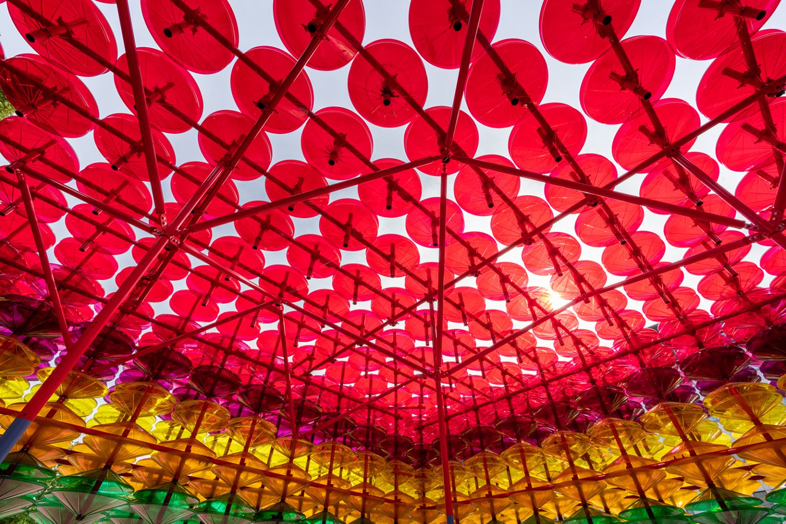 Yinka Ilori has unveiled a technicolour pavilion in Berlin - The Spaces