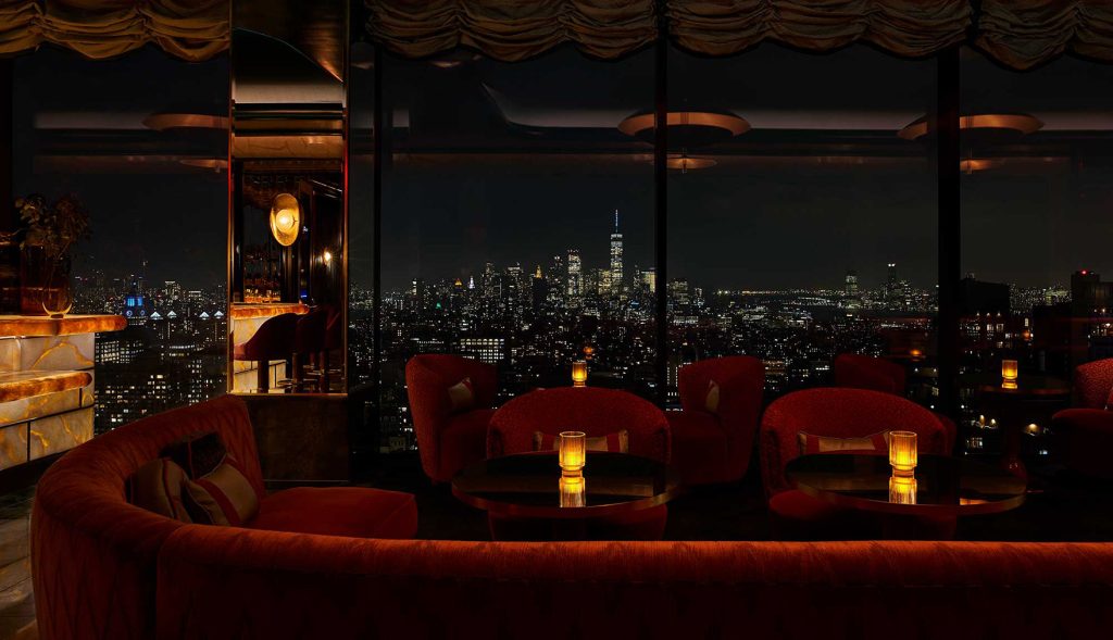 New York’s Nubeluz cocktail bar floats amid the skyscrapers - The Spaces