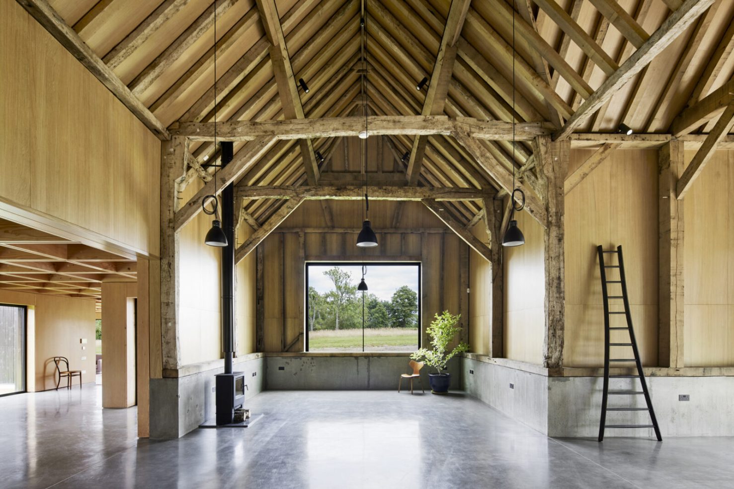These refurbished farm buildings span 400 years - The Spaces