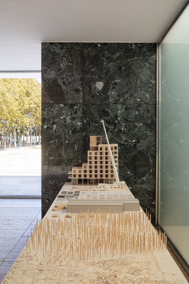 Mies van der Rohe's Barcelona Pavilion gets a timber twin for a week ...