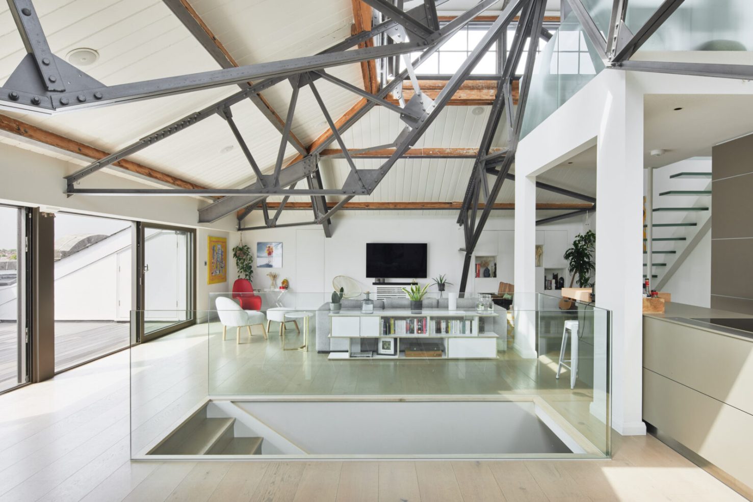 This converted power station gets plenty of natural light - The Spaces