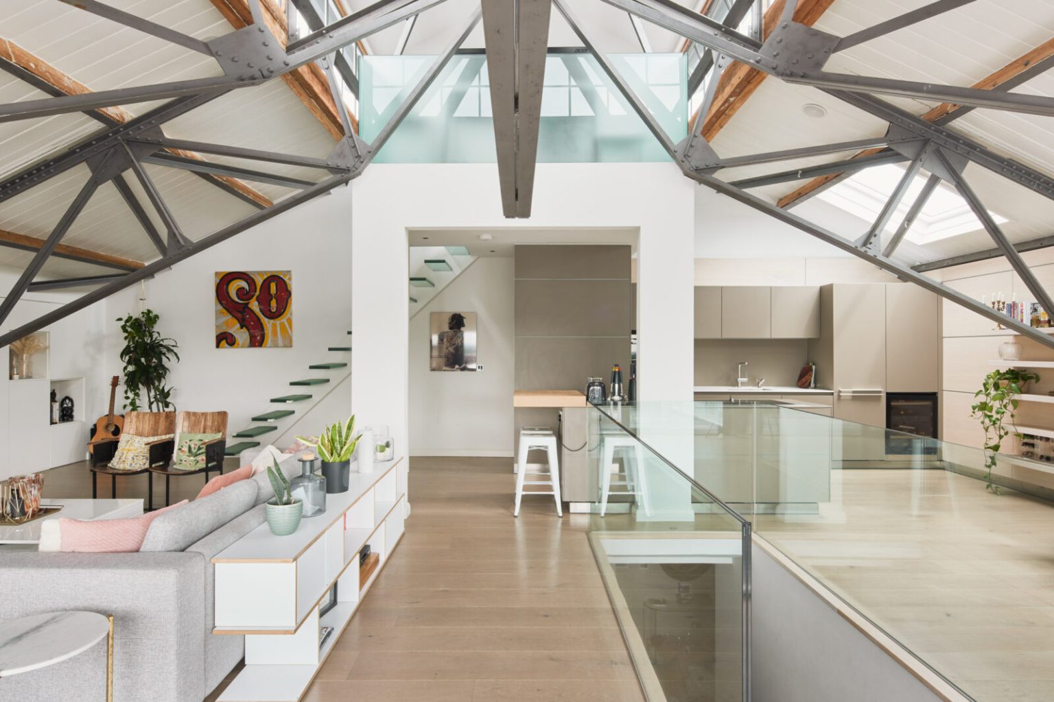 This converted power station gets plenty of natural light - The Spaces