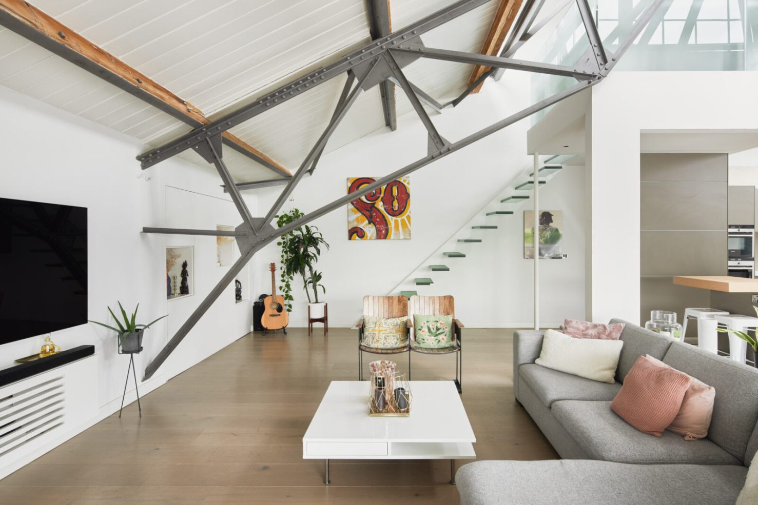 This converted power station gets plenty of natural light - The Spaces