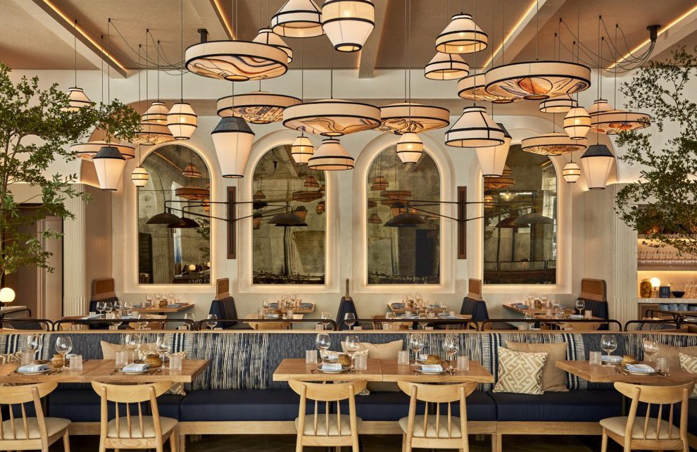 Mumbai cafe interiors are made with cardboard - The Spaces