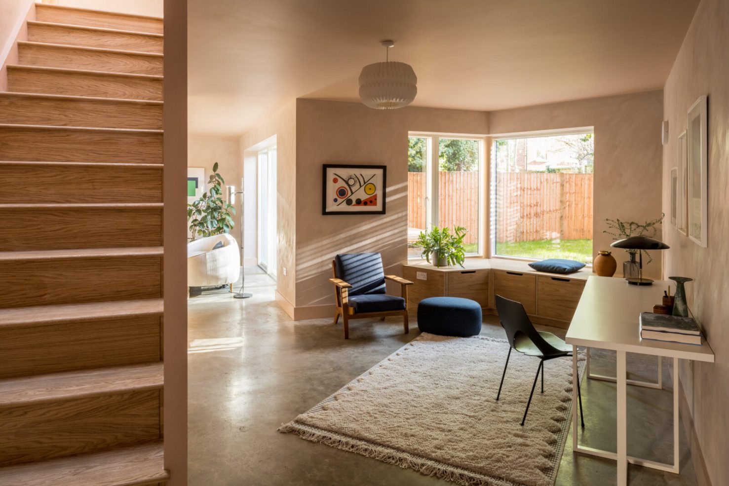 A restored London Coach House with soothing, tranquil interiors asks ...