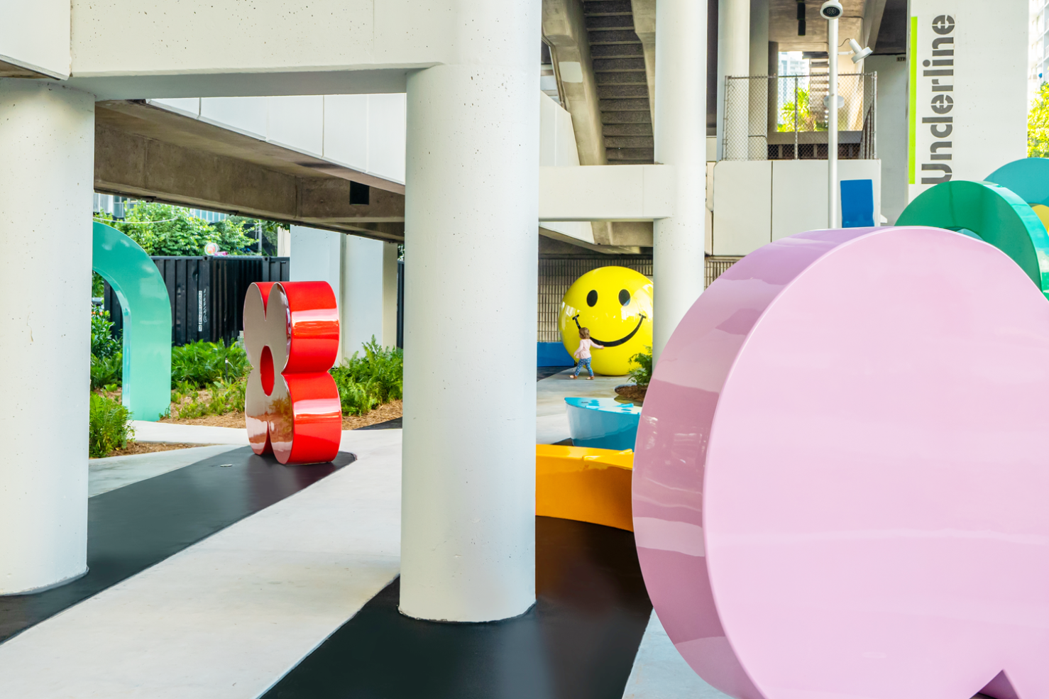 Typoe creates a PoMo sculpture garden in Miami - The Spaces