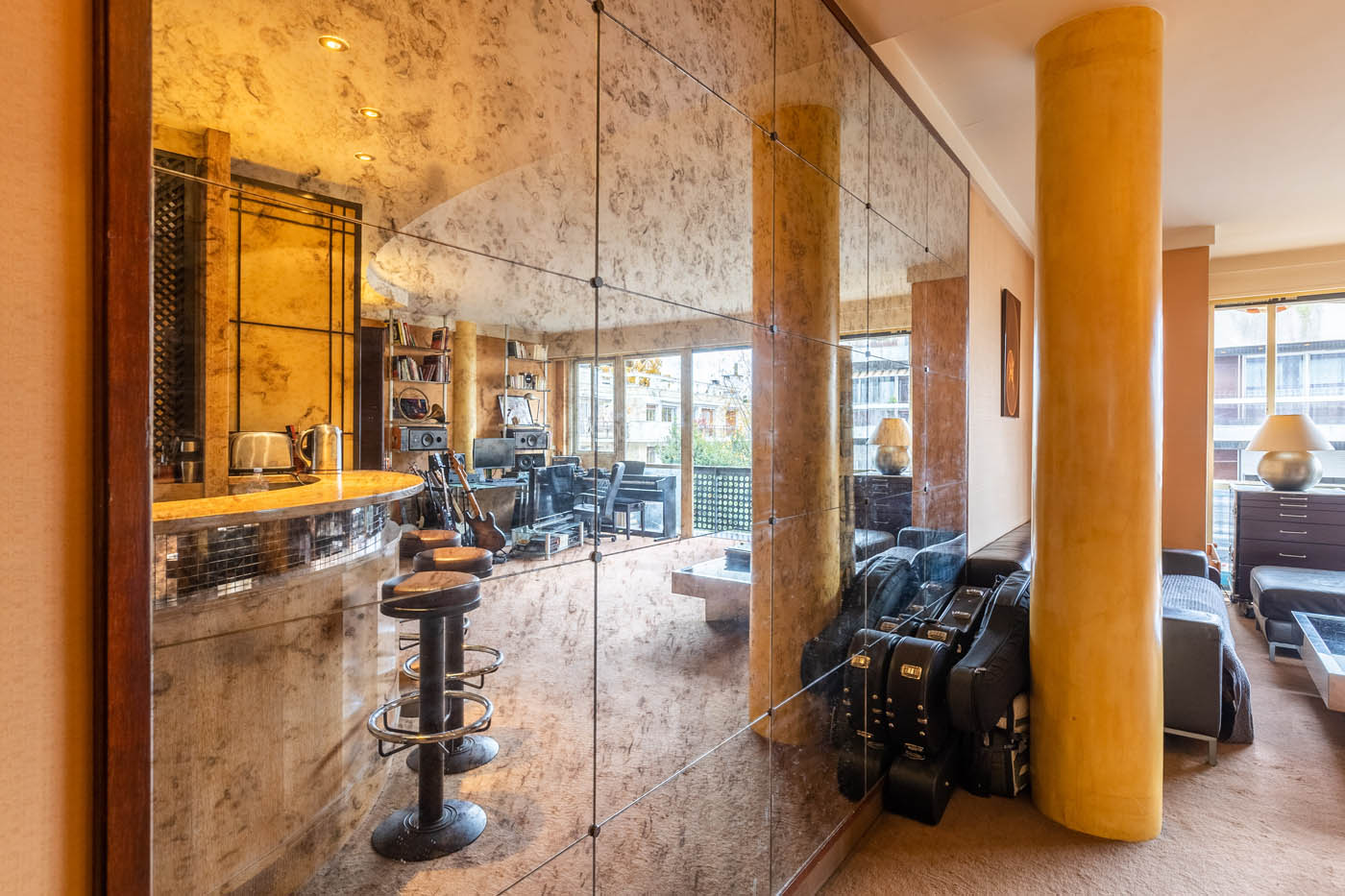 An apartment in Le Corbusier's Molitor Building is for sale
