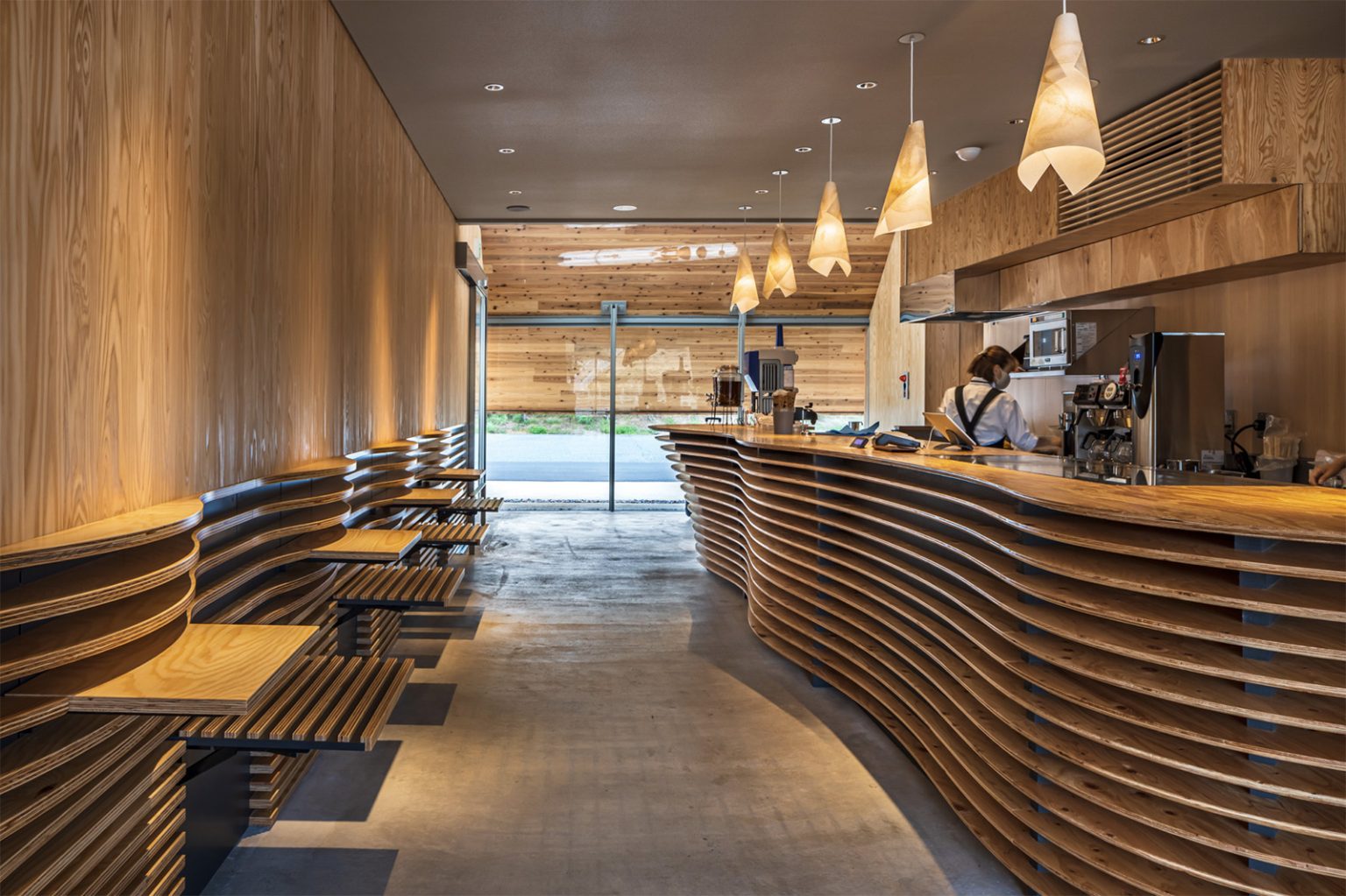 Kengo Kuma’s Tottori cafe is a ‘staircase to the sky’ - The Spaces
