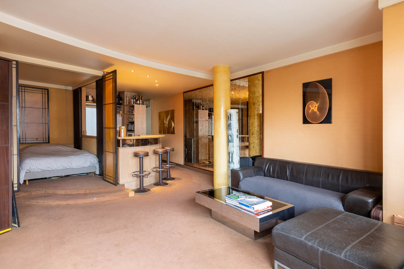 An apartment in Le Corbusier's Molitor Building is for sale