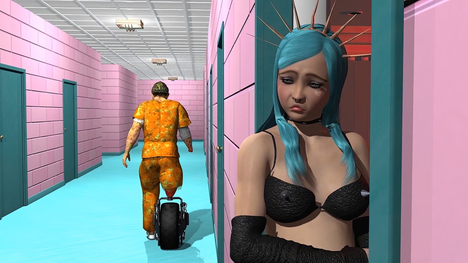 Jon Rafman debuts his surreal CGI dystopia 'Minor Daemon' at 180 Studios - The Spaces