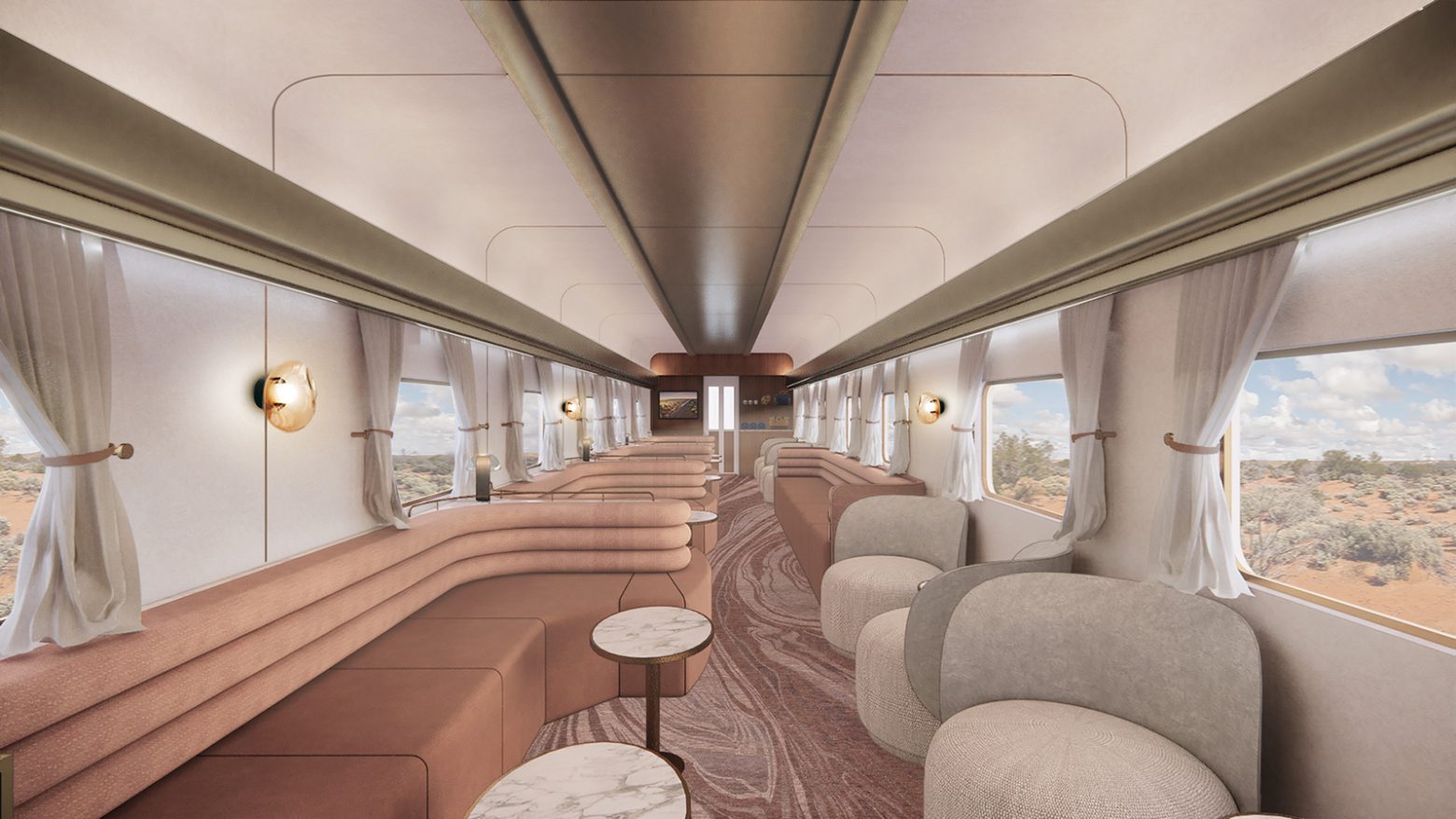 Australia’s Journey Beyond unveils a futuristic vision for train travel - The Spaces
