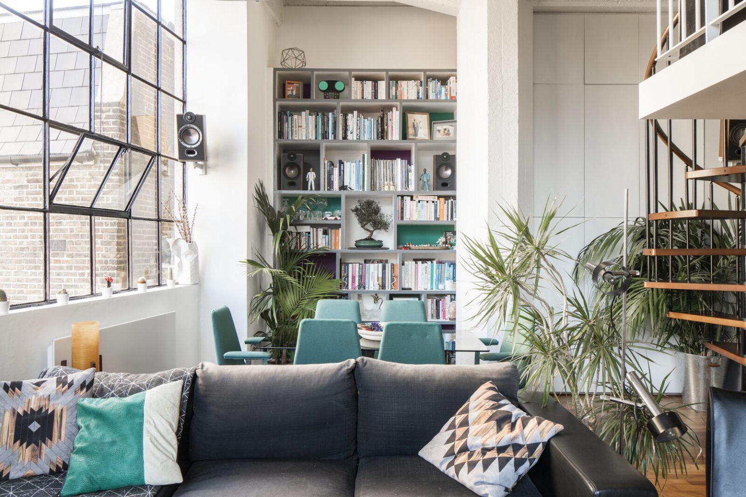 A compact Hackney loft is packed with industrial features - The Spaces