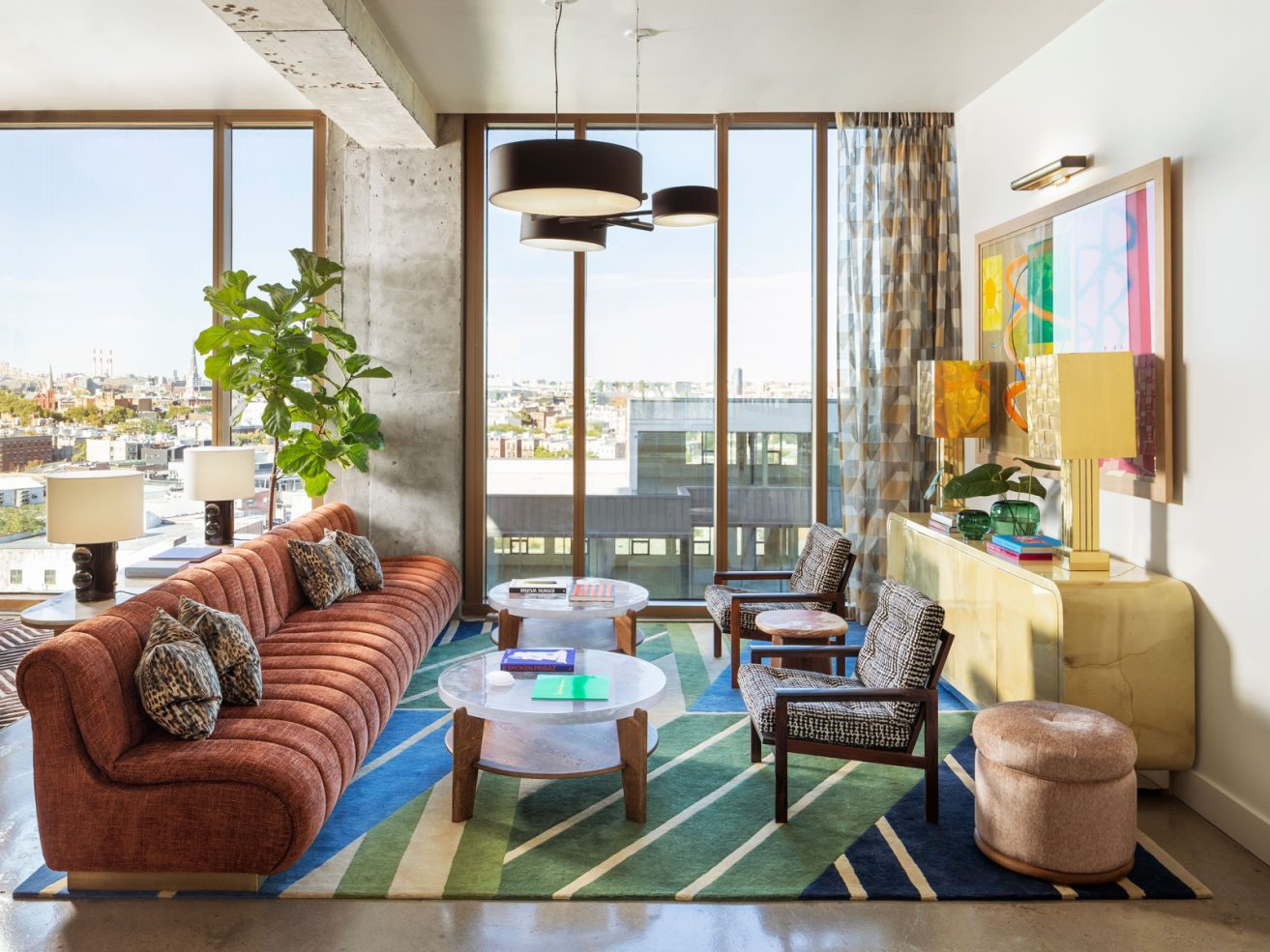 The Malin takes up residence inside a Brutalist Williamsburg landmark ...