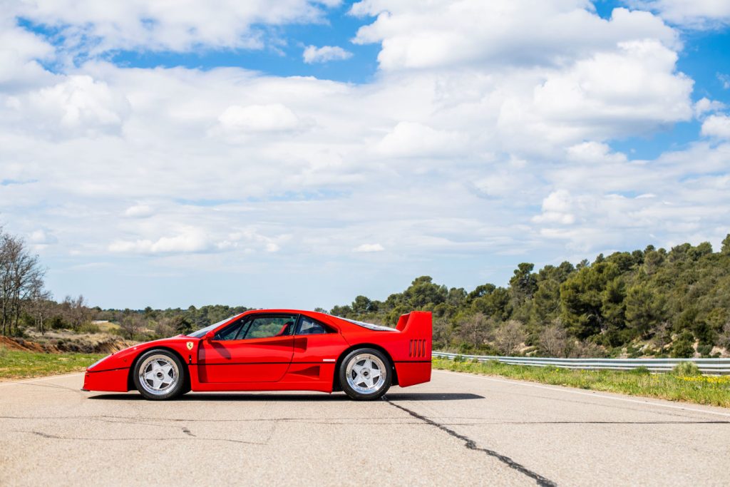 Alain Prost’s Ferrari F40 is up for auction with no reserve - The Spaces