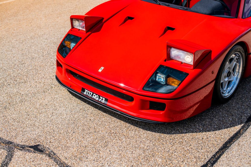 Alain Prost’s Ferrari F40 is up for auction with no reserve - The Spaces