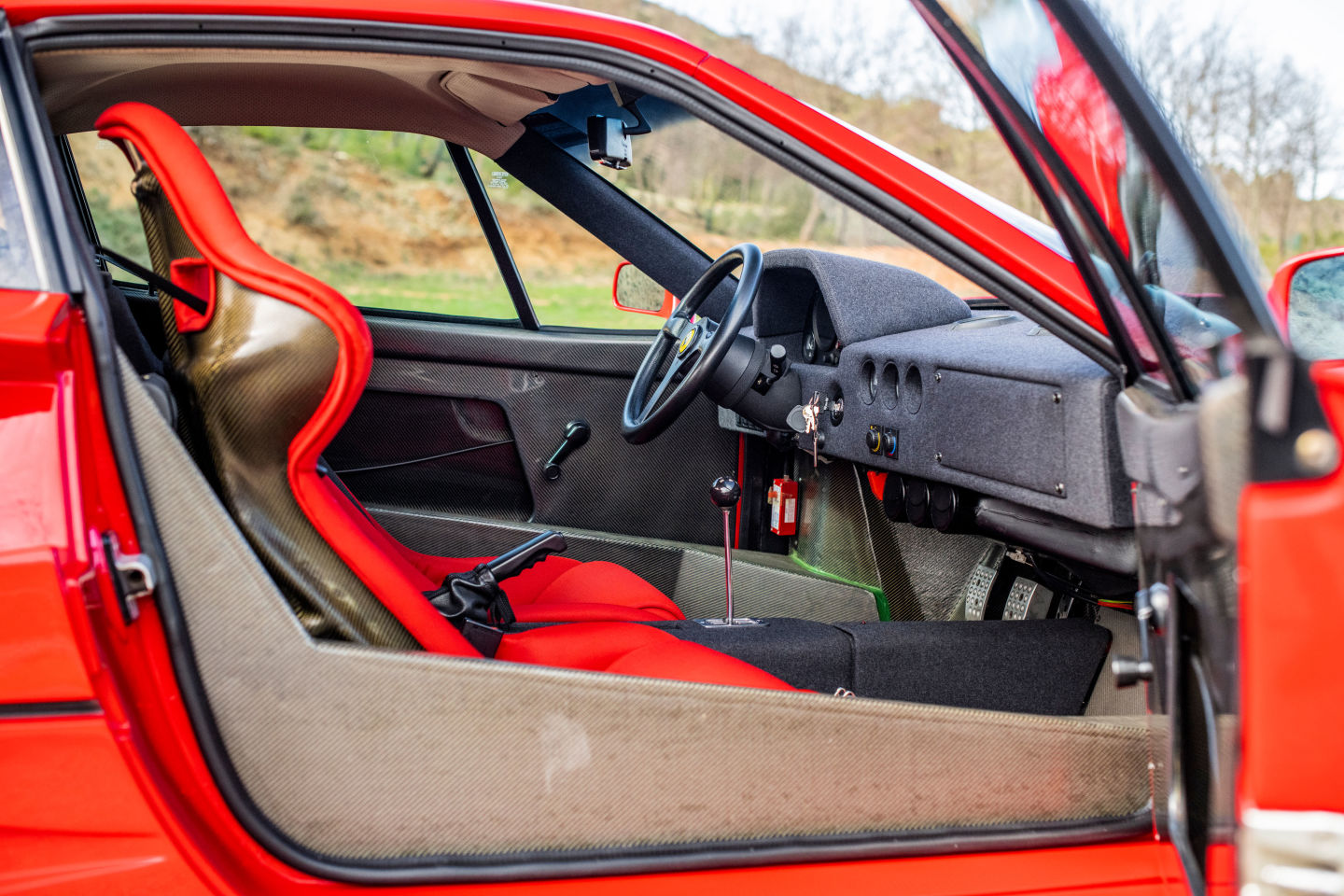 Alain Prost’s Ferrari F40 is up for auction with no reserve - The Spaces