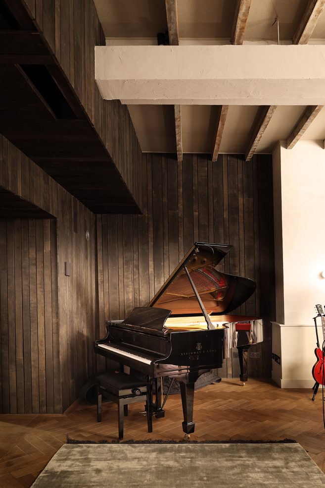 MoreySmith transforms a gin distillery into a subterranean recording ...